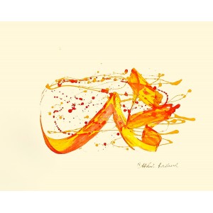 Abdul Rasheed, 22 x 28 Inch, Mixed Media On Paper, Calligraphy Painting ...