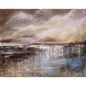 Aisha Mahmood, 18 x 24 Inch, Acrylic on Canvas, Landscape Painting, AC ...