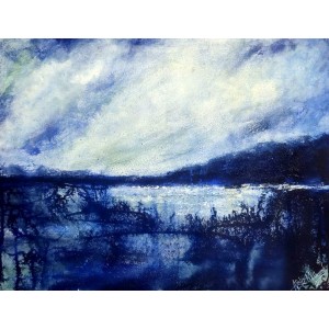 Aisha Mahmood, 18 x 24 Inch, Acrylic on Canvas, Landscape Painting, AC ...
