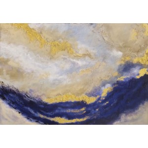Aisha Mahmood, 24 x 36 Inch, Acrylic on Canvas, Abstract Painting, AC ...