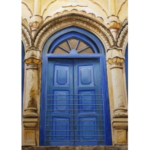 Akram Spaul, 24 x 36 Inch, Oil on Canvas, Realistic Painting, AC-AS-100