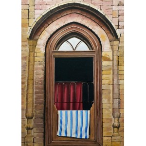 Akram Spaul, 24 x 36 Inch, Oil on Canvas, Realistic Painting, AC-AS-101