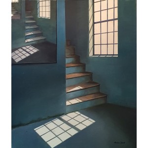 Akram Spaul, 30 x 36 Inch, Oil on Canvas, Realistic Painting, AC-AS-111