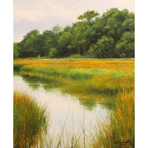 Kamran Ahmed, 16 x 20 Inch, Oil on Canvas, Landscape Painting, AC-KMA-003