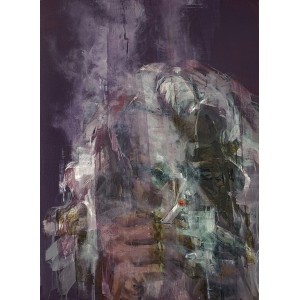 Khalid Khan-Kaay, Malang-18, 35 x 26 Inch, Acrylic on Canvas ...