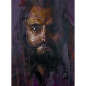 Khalid Khan-Kaay, Malang-19, 35 x 26 Inch, Acrylic on Canvas ...