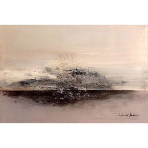 L'passo Benjamin, 20 x 30 Inch, Acrylic on Canvas, Abstract Paintings ...
