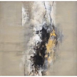 L'passo Benjamin, 30 x 30 Inch, Acrylic on Canvas, Abstract Paintings ...