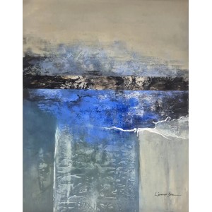 L'passo Benjamin, 30 x 36 Inch, Acrylic on Canvas, Abstract Paintings ...