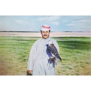 M. Rustam Khan, 31 x 47 Inch, Oil on Canvas, Figurative Painting, AC ...