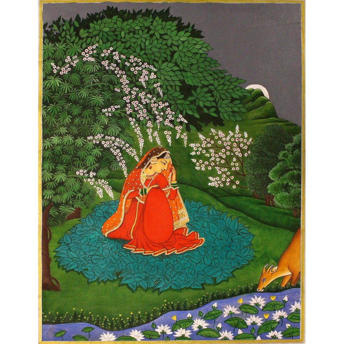 Nazar ul islam, 18 x 24 Inch, Acrylic on Canvas, Figurative Painting ...
