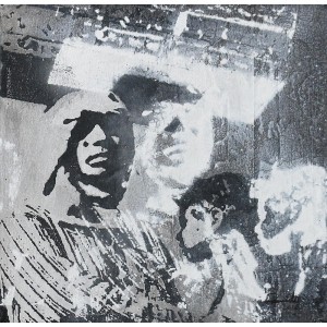 Rida Kazmi, Independence, 12 x 12 Inch, Acrylic On Canvas, Figurative ...