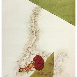 Saher Shah, 13 x 14 Inch, Gouache on Wasli, Miniature Paintings, AC-SAH-010